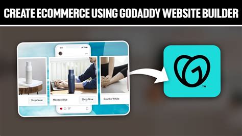 How To Create Ecommerce Using Godaddy Website Builder 2024 Full