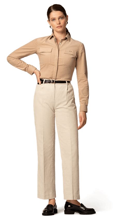 Womens High Waisted Wide Leg Pants Sumissura