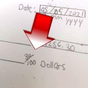How To Write Cents On A Cheque Simple Life Of A Country Wife