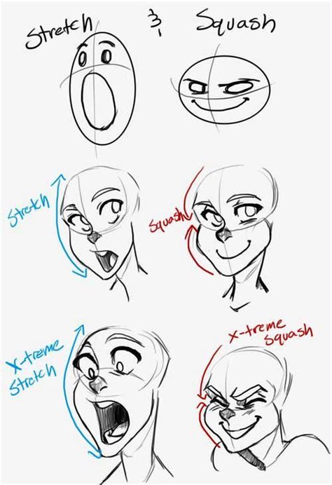 Stretch And Squash Animation Reference Drawing Reference Poses Art