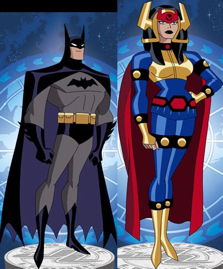 The Batman And Big Barda Animated Universe By Zyule On Deviantart