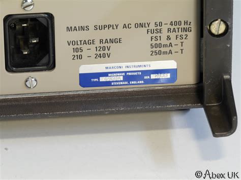 Marconi Instruments IFR Aeroflex A RF Power Meter