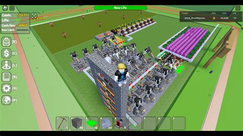 Funzplayz Multi Farm Life717 1 In Roblox Block Tycoon ⛏️