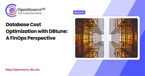 Database Cost Optimization With Dbtune A Finops Perspective Opensourcedb Opensource Db