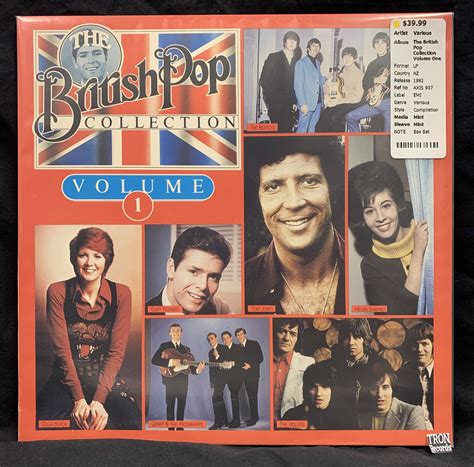 Various The British Pop Collection Volume One Tron Records Vinyl