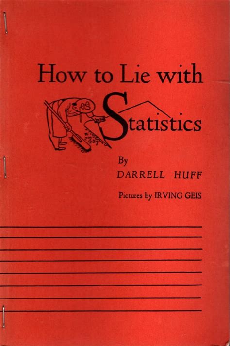 How To Lie With Statistics Huff Darrell Amazon Com Books