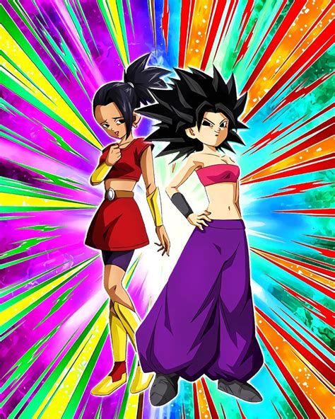 Caulifla And Kale Kefla Personajes De Dragon Ball Drago Bilarasa