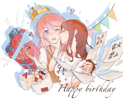 Chihaya Anon And Nagasaki Soyo Bang Dream And 1 More Drawn By