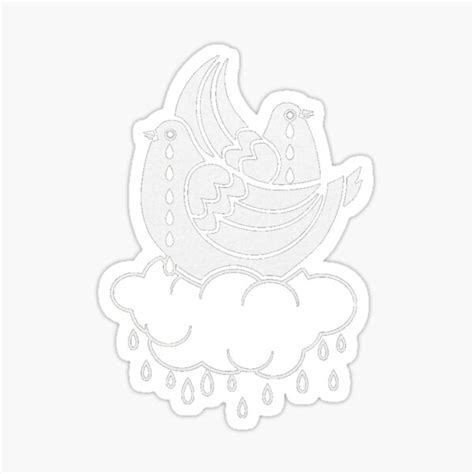 Crying Doves Sticker By Dwhanson100 Redbubble