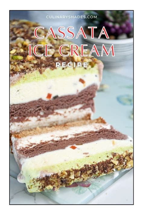 Cassata Ice Cream Culinary Shades