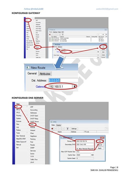 Konfigurasi Router Server Gui By Mbakule 88 PDF