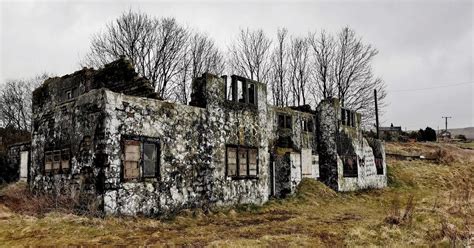 Derelict Pub Used By Moors Murderers Myra Hindley And Ian Brady With