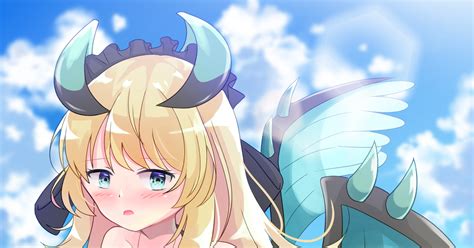 ドラゴンメイド遊戯王 ドラゴンメイドと海デート とまとんのイラスト Pixiv
