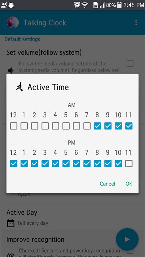 Talking Clock Powerkey Sensor Para Android Descargar