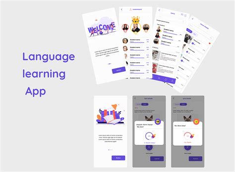 Language Learning App On Behance