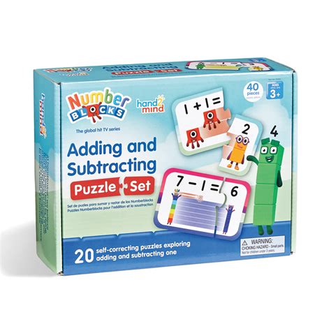 Numberblocks Adding And Subtracting Puzzle Set Mastermind Toys