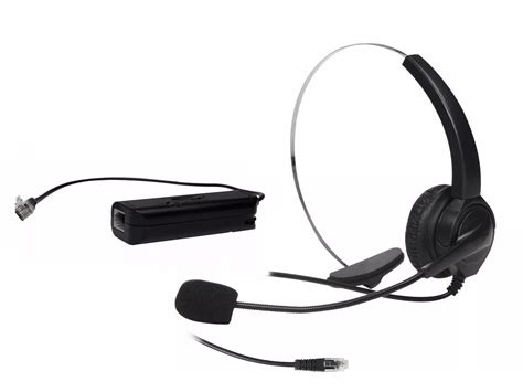 Fone Headset Telefone Fixo Fio Rj11 Telemarketing Mercado Livre