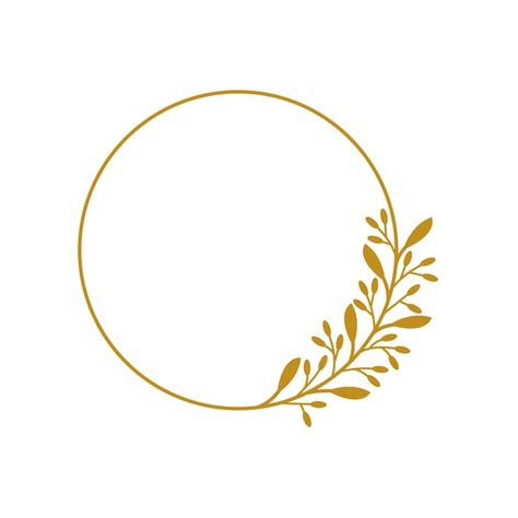 Ornament Circle Wedding Circle Wedding Card Wedding Element Premium