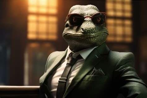 Dominant Reptilian Ruler Secret Generate Ai