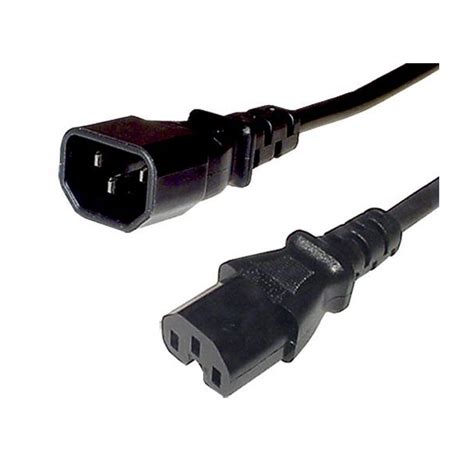 Buy Iec C14 To C15 Keyway High Temperature Cable 3m Mydeal Australia