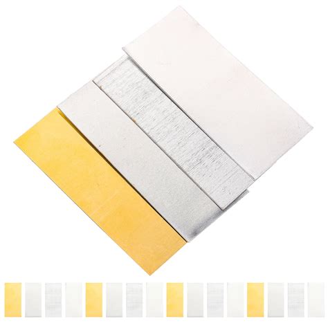 Homemaxs 80 Pcs Zinc Anodes Copper Anode Sheet Electrode Strip Fruit Power Experiments Supplies