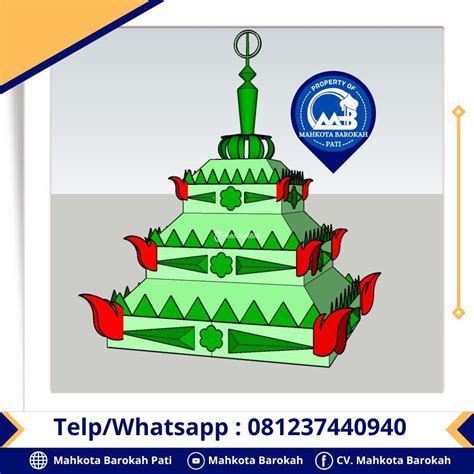 Gambar Motif Kubah Masjid 3d Di Pati Tribun Jualbeli