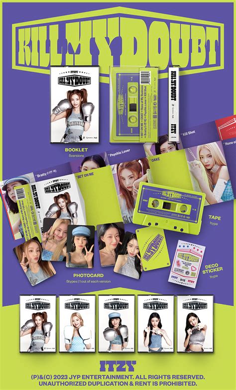 Itzy Kill My Doubt Cassette Ver Beadsofbullets