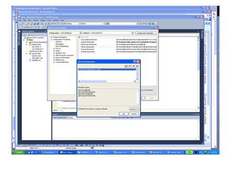 Installing And Using OpenCV With Visual Studio Express Giga Thoughts
