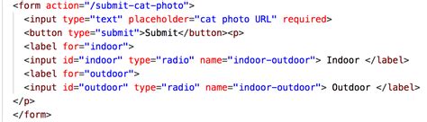 Error Message Each Of Your Radio Button Elements Should Be Added Within The Form Tag HTML