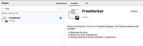 Freemarker Intellij Idea Cannot Format File Type Ftl Stack Overflow