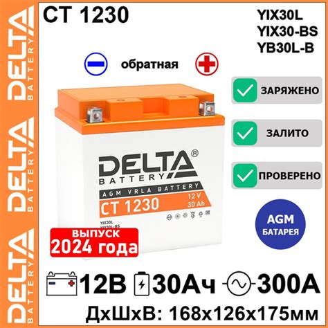 Аккумулятор для мототехники Delta Battery CT 1209 купить по выгодной ...