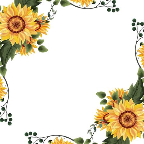 Premium Vector Spring Floral Frame