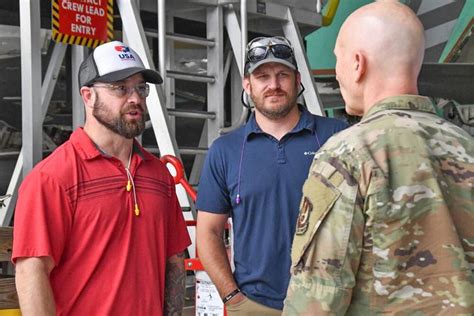 Frce Hosts F 35 Sustainment Leader Quarterdeck