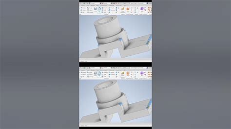 Latihan Autodesk Inventor 3d 25 Youtube