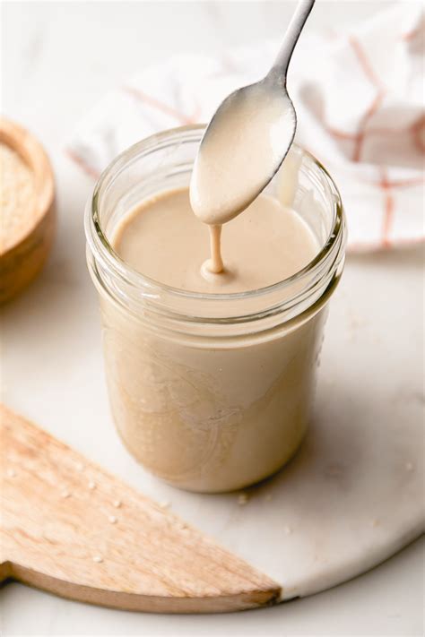 How To Make Tahini Easy Oil Free Recipe Tsv