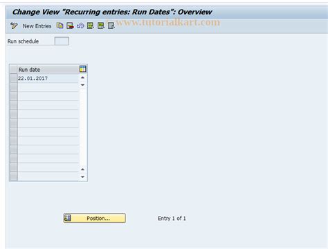 OBC2 SAP Tcode C FI Maintain Table T054A