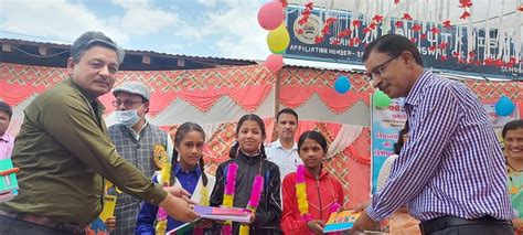 Newly Admitted Students Welcomed By Applying Tilak Champawat News