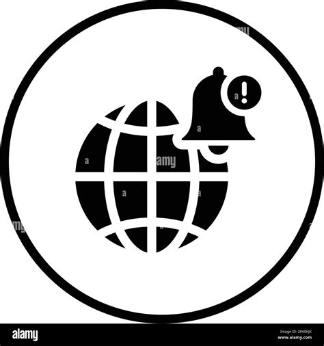 Global Notification Icon Use In Mobile And App Development Or