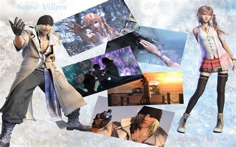 Serah X Snow Youtube Bg By Xxxevilrikaxxx On Deviantart