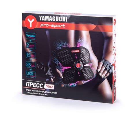 Миостимулятор для пресса Yamaguchi ABS Trainer MIO купить в Москве