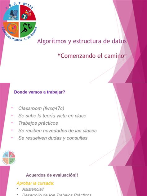 Algoritmos Y Estructura De Datos 2023 Pdf Lenguaje De Programación