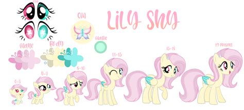 Mlp Fig Next Gen Lily Shy Ref Sheet By Ramramie On Deviantart