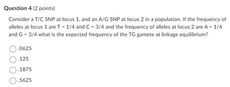 Solved Gametic Phase Is An Important Concept In Many Areas