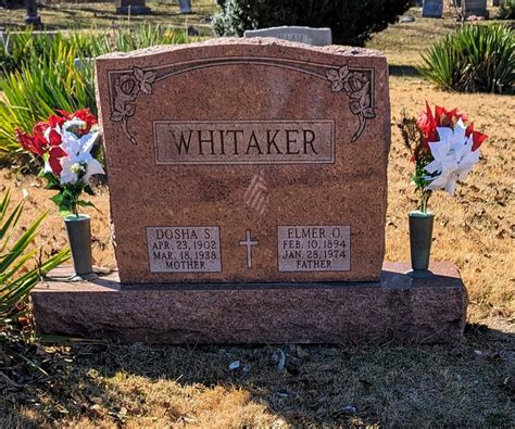 Elmer Otto Whitaker Find A Grave Memorial