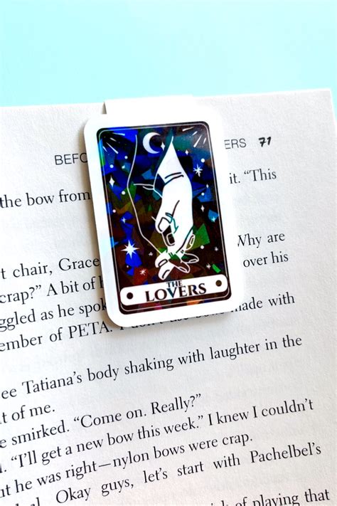 Tarot Magnetic Bookmarks Holographic Wicked Words