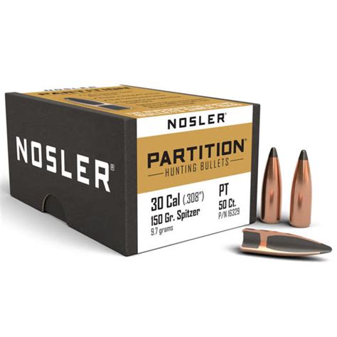 Nosler Partition Kuler .30 150gr / 9,7g - VÅPENLOFTET AS