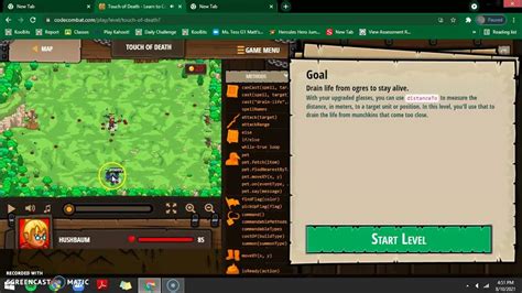 Codecombat Backwoods Forest Touch Of Death Solution Youtube