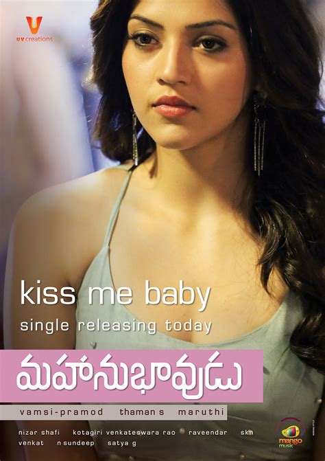 Mahanubhavudu Kiss Me Baby Song Is Trendy