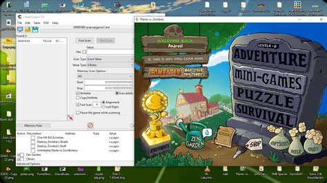 Plants Vs Zombies Cheat Engine Demo YouTube