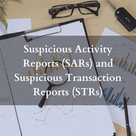 Suspicious Activity Reports Sars And Suspicious Transaction Reports
